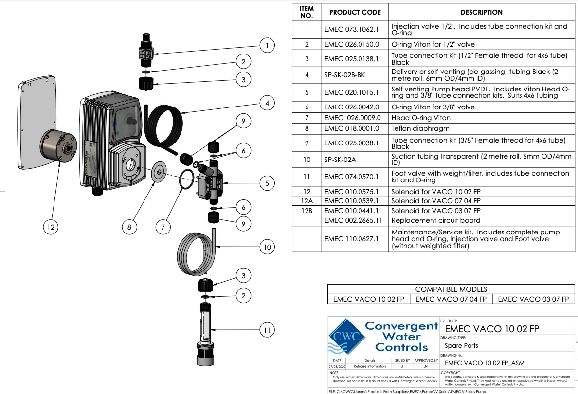 How a De-gassing (self-venting) Head Works
